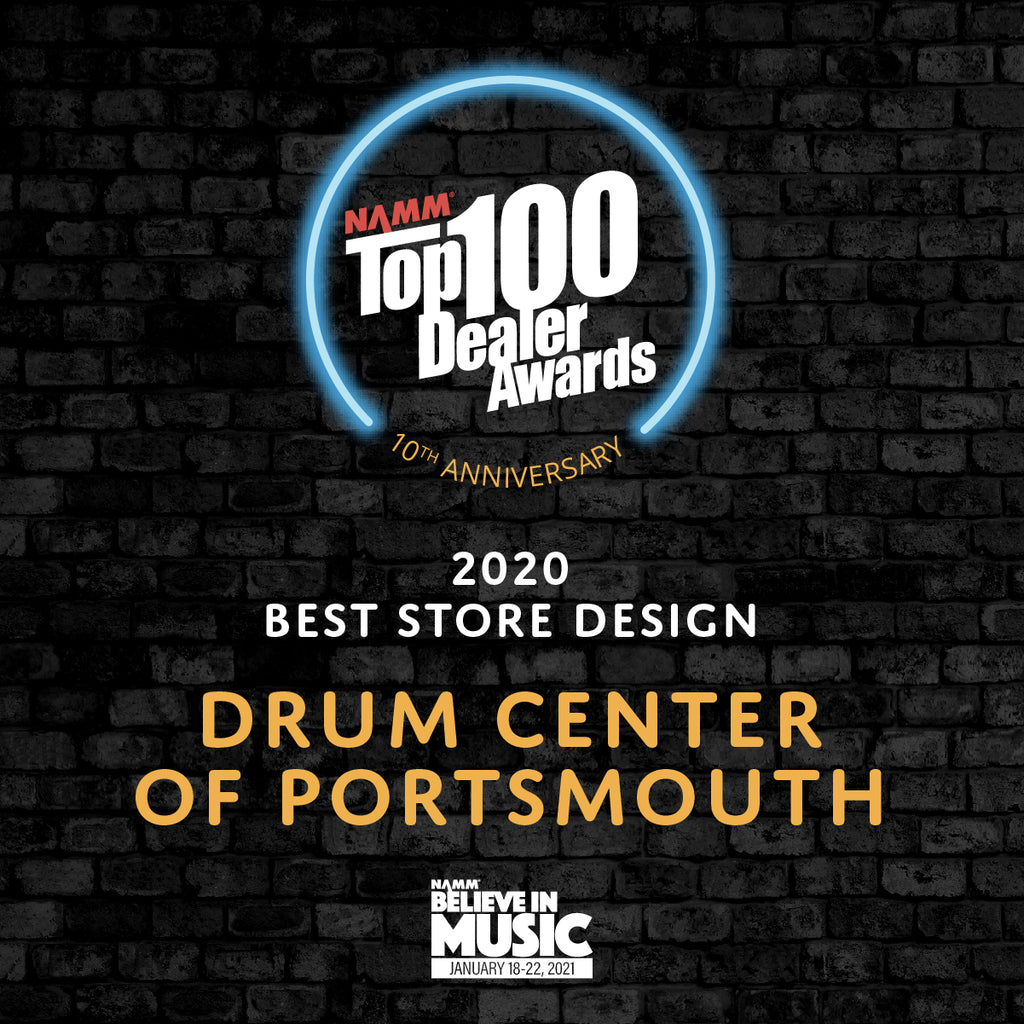 DRUM CENTER OF PORTSMOUTH WINS “BEST STORE DESIGN” AWARD FOR 2020 ...