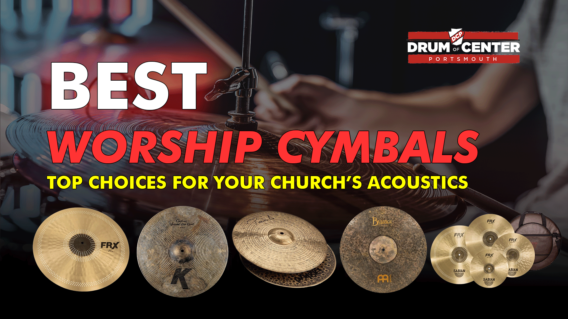 6 Types of Cymbals Explained Plus Our Go-To Favorites