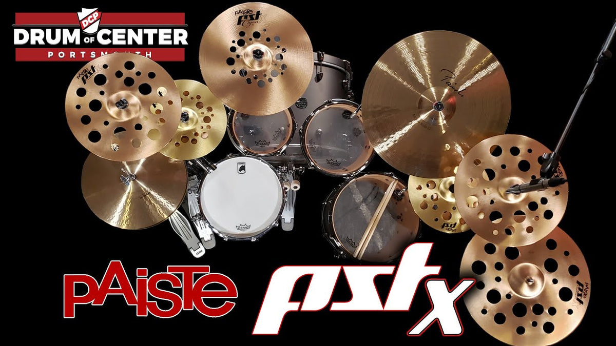 Paiste PST X Effects Cymbals - Great Sounds That Don't Break The Bank