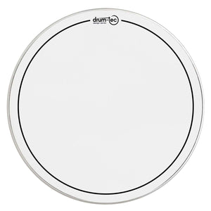 Drum-Tec Design Mesh Drumhead 22" White w/Black Belt