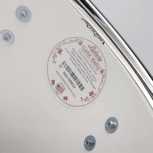 Used Ludwig Classic Maple Tom 12x9 White Marine Pearl - Mint