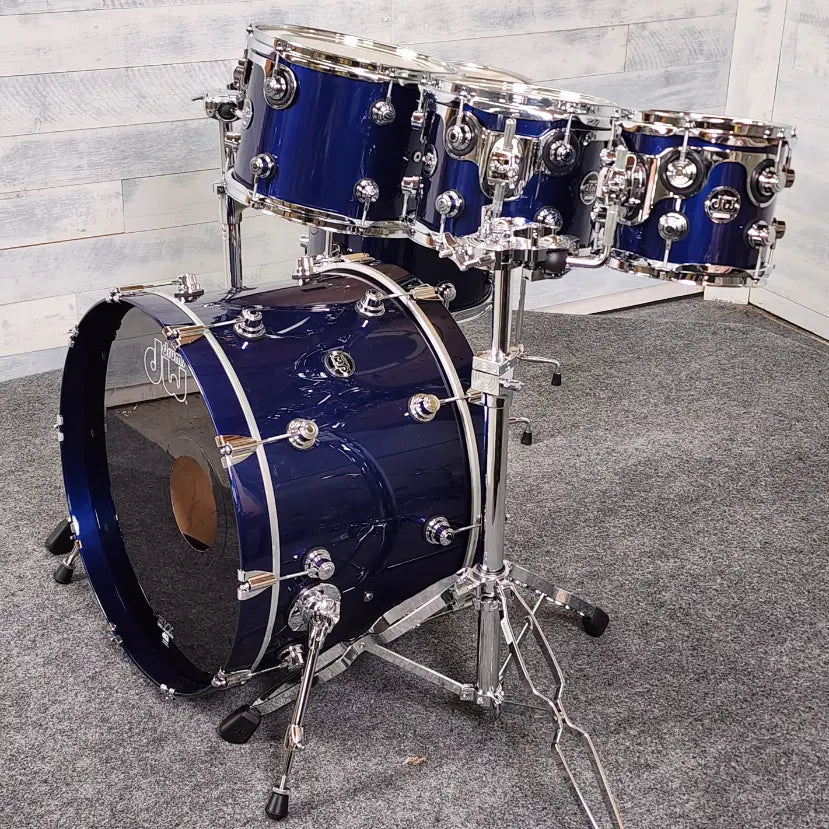 Used DW Performance Series 6pc Roadster Blue Metallic Lacquer - Very G
