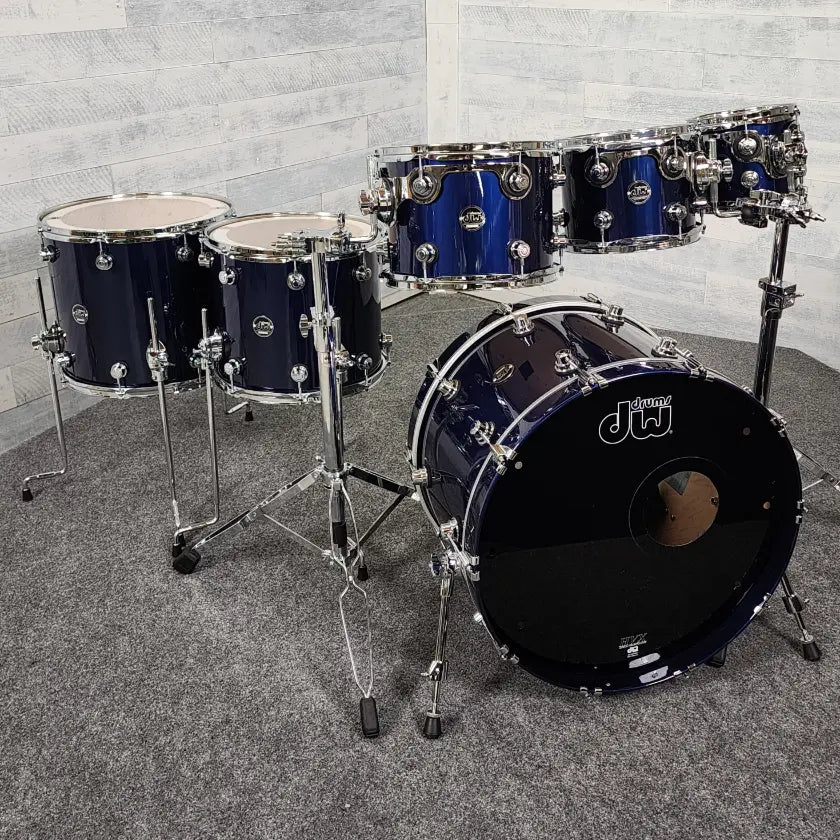 Used DW Performance Series 6pc Roadster Blue Metallic Lacquer - Very G