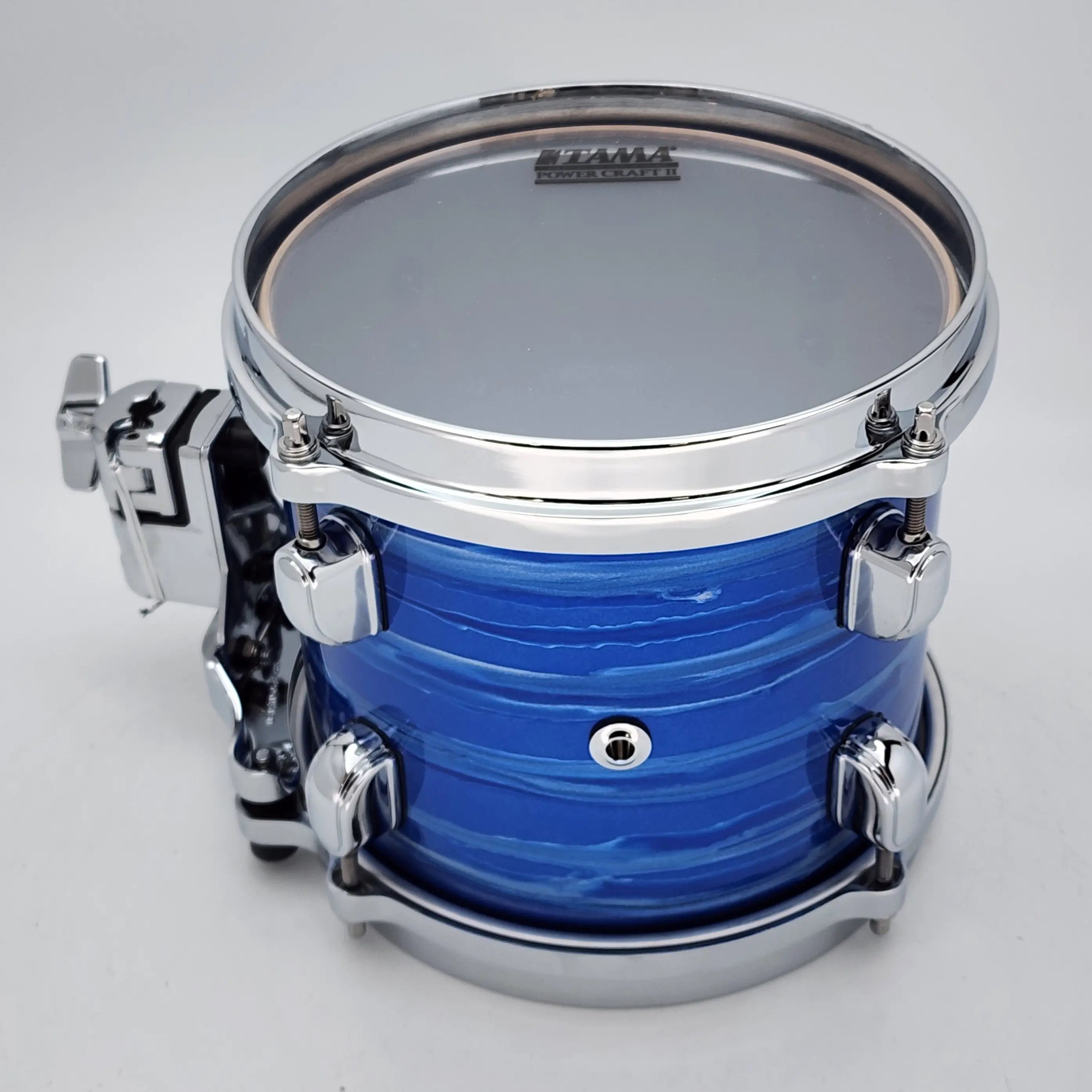 Used Tama Starclassic Walnut/Birch Rack Tom 8x7 Ocean Blue Ripple - Ve