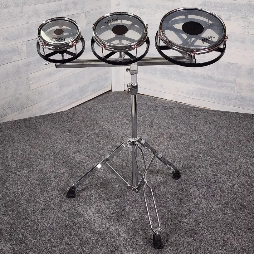 Used Misc Rototom set 6/8/10 w/Stand - Good