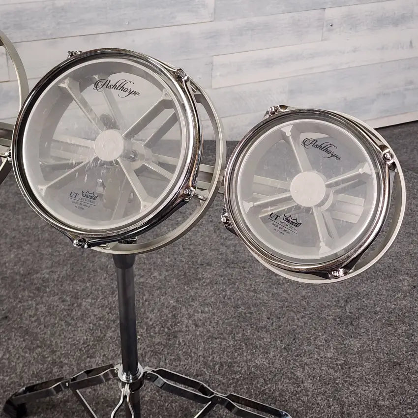 Used Ashthorpe Roto Tom Set 6/8/10 w/Stand - Very Good