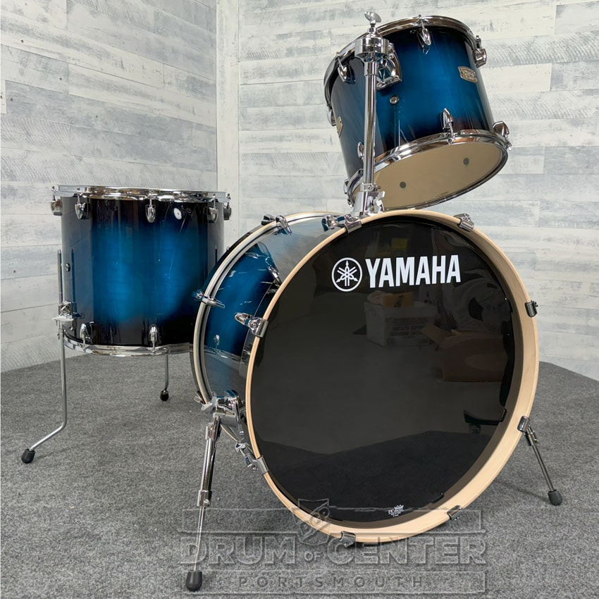 Yamaha Stage Custom Birch 3pc Drum Set 24/14/16 Deep Blue Sunburst | DCP