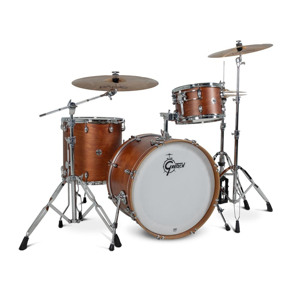 Gretsch Catalina Club CC2 3pc Drum Set 22/12/16 Satin Walnut Glaze