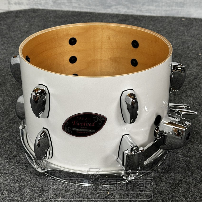 Sakae Evolved Maple 4pc Drum Set 20/10/12/14 Pearl White - BLOWOUT!