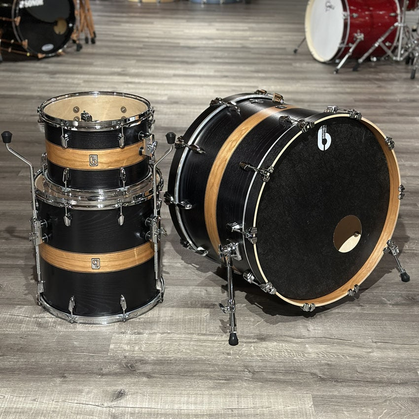 British Drum Co Legend Ultra 3pc Club Drum Set Donington DEMO MODEL
