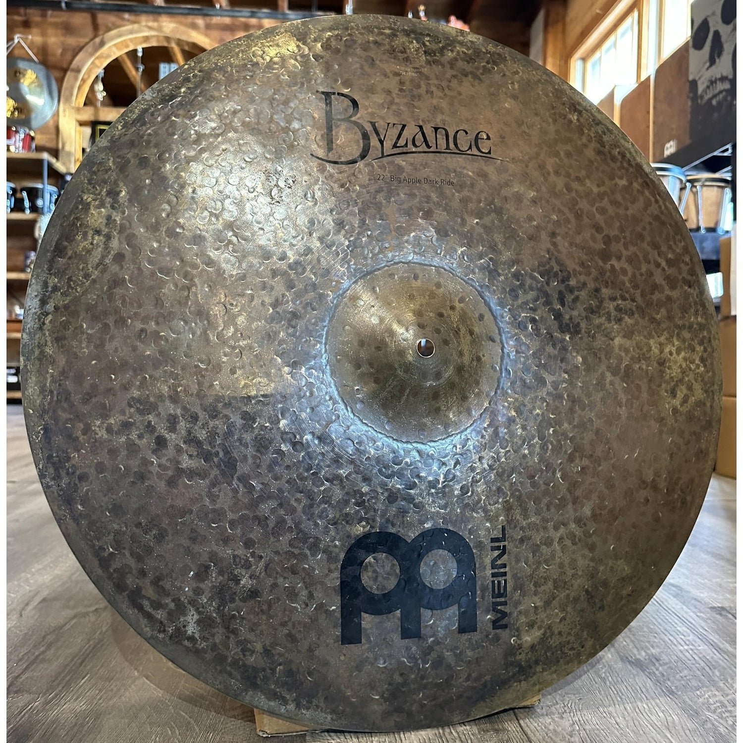 Used Meinl Byzance Big Apple Dark Ride Cymbal 22"