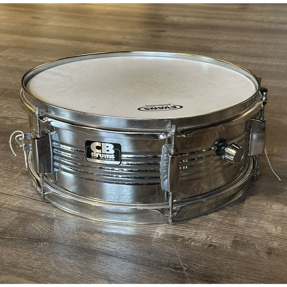 Used CB Steel Snare Drum 14x5.5