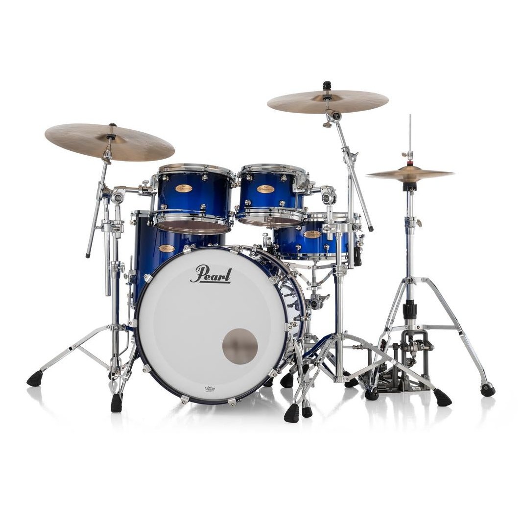 Pearl Reference One 4pc Drum Set w/22x16BD w/Standard R2s Kobalt Blue Fade
