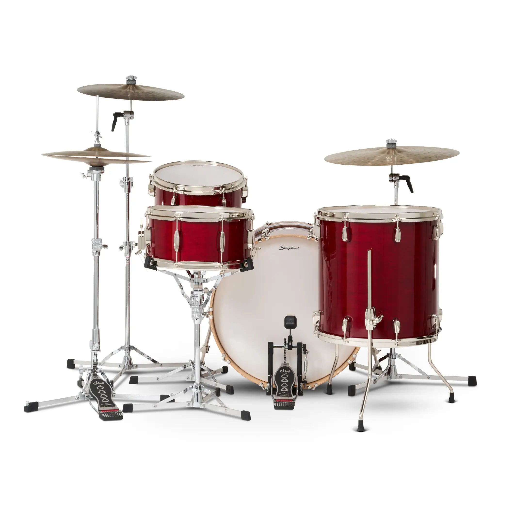 Slingerland Studio King 4pc Drum Set 22/13/16/14 Royal Crimson