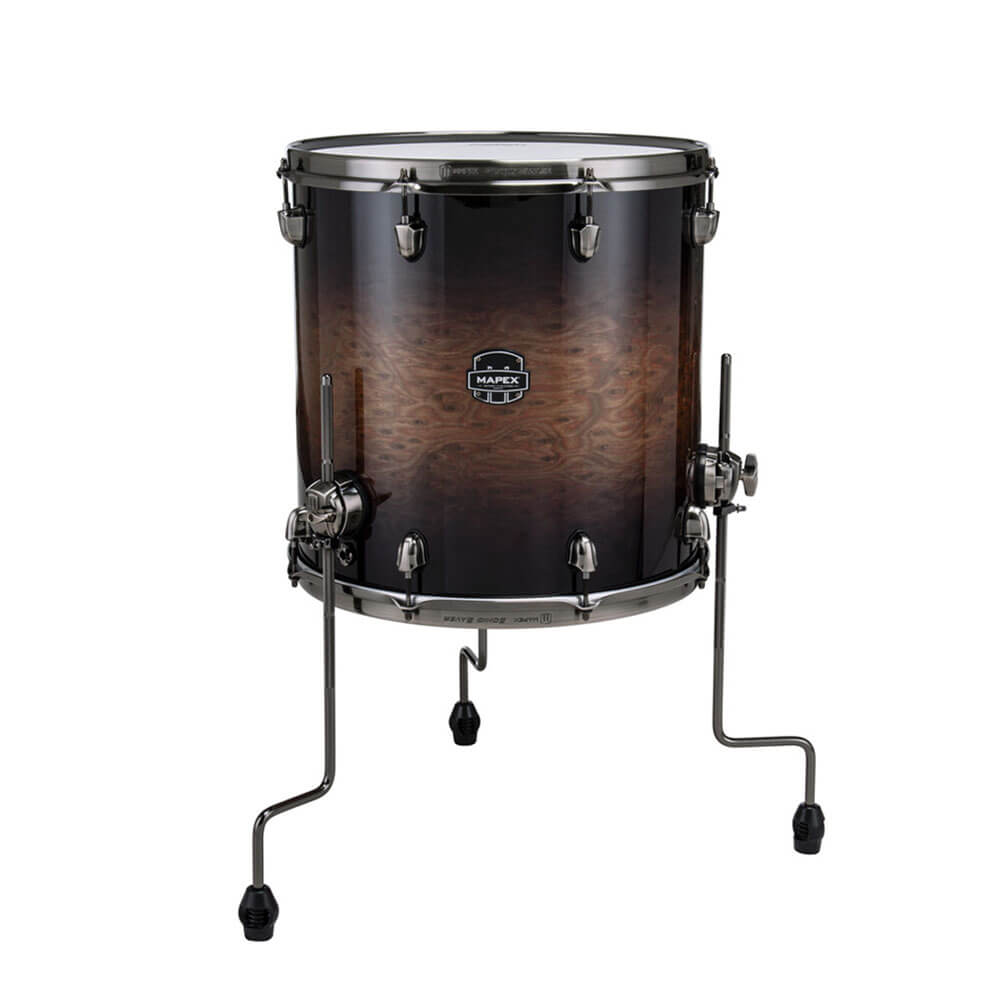 Mapex Saturn Evolution Birch Floor Tom 16x16 Exotic Night Forest Burst ...