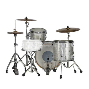 Sonor Vintage 3pc Drum Set Vintage Silver Glitter 22/13/16