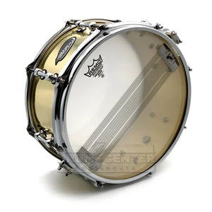 Ahead 3mm Cast Bell Brass Snare Dum 13x6 Polished w/Trick Throw-Off