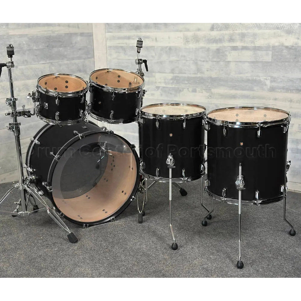 British Drum Company Enigma 5pc Drum Set Satin Black