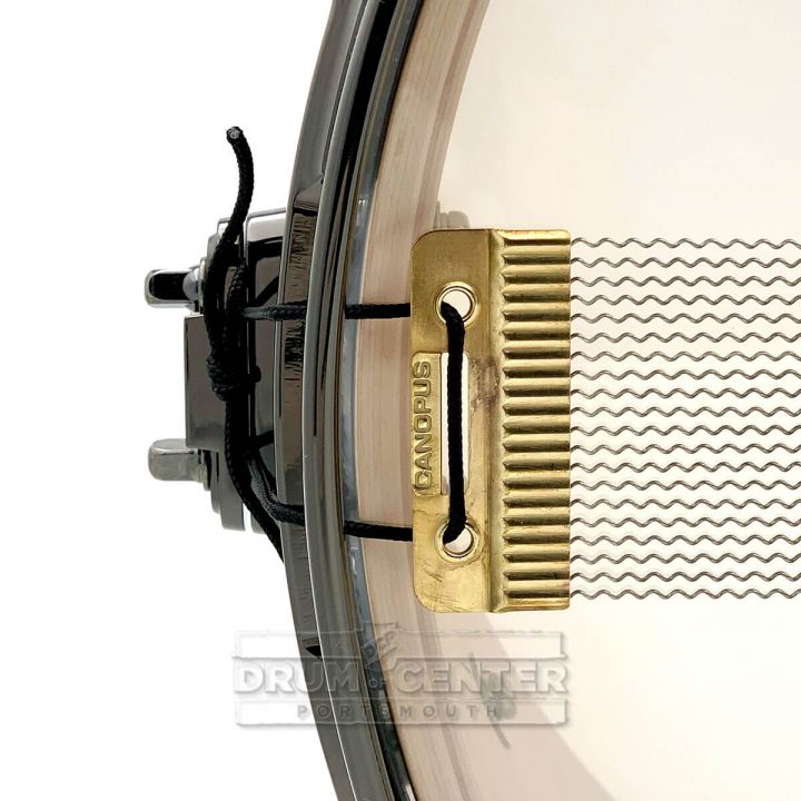 Canopus One of a Kind 10 Ply Maple Snare Drum 14x5.5 Diamond Gray Abal