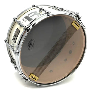 Canopus Type-R Maple Snare Drum 14x6.5 Snow Metallic Lacquer - 2nd Lin