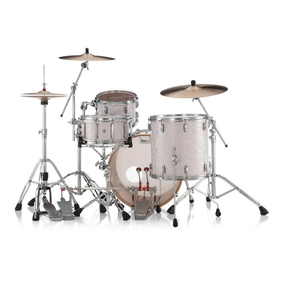 Pearl Professional Maple 3pc Drum Set 22/12/16 White Marine Pearl (w/V