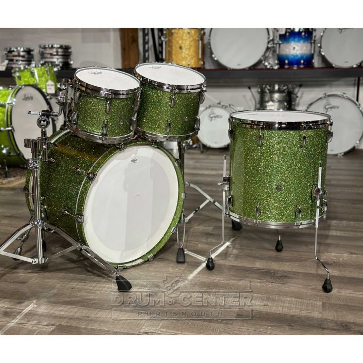 Pearl Masters Maple MM6 4pc Drum Set w/ R2 Mounts Shimmer of Oz