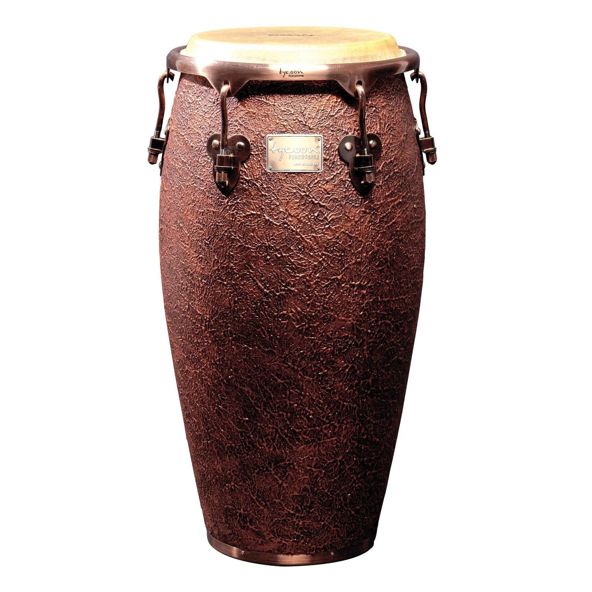 Tycoon Percussion 11 3/4 Master Terra-Cotta Series Conga w/Single Stand ...