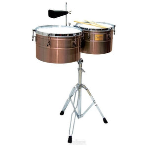 Tycoon Deep-Shell Antique Copper Finish Timbales