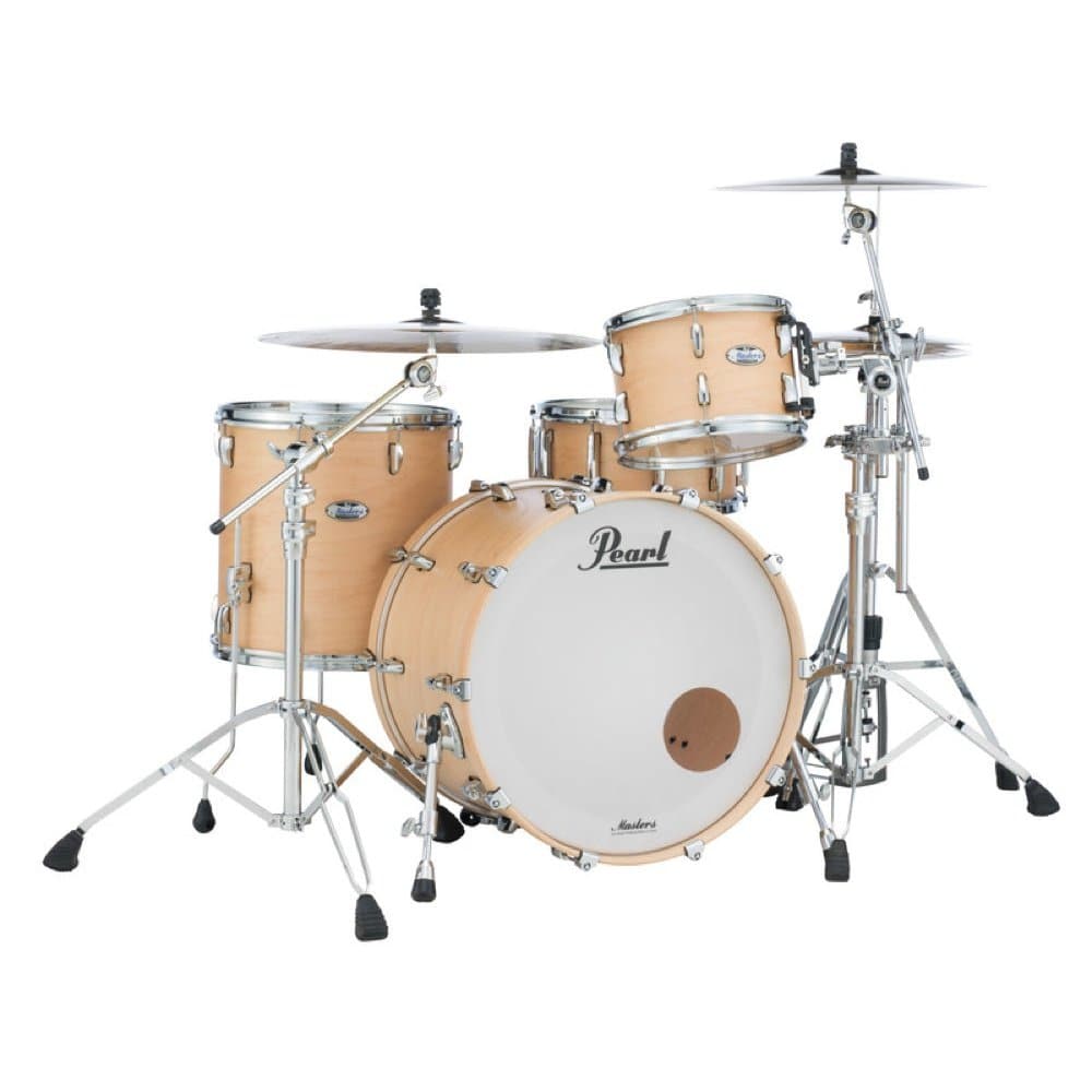 Pearl Masters Maple Complete 3-pc. Drum Set Matte Natural Maple ...