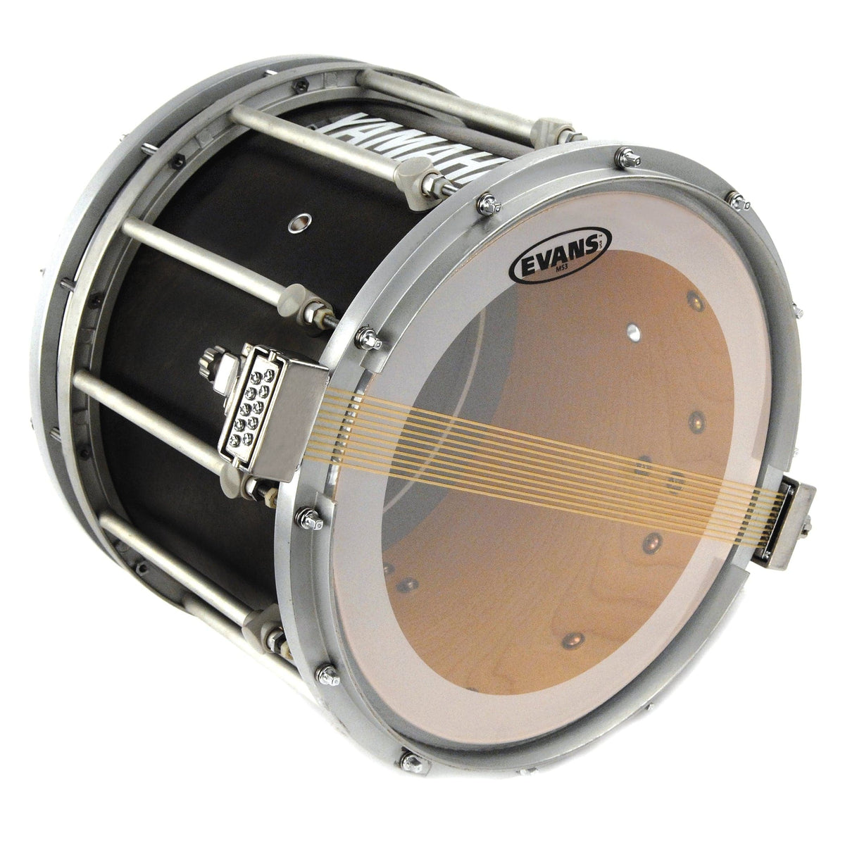 Evans MS3 Clear Marching Snare Side Drum Head, 14" | DCP