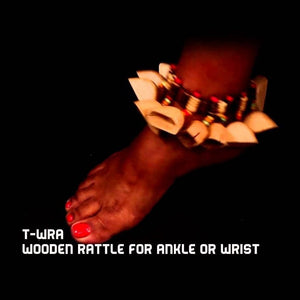 Toca Wooden Rattle for Ankle or Wrist