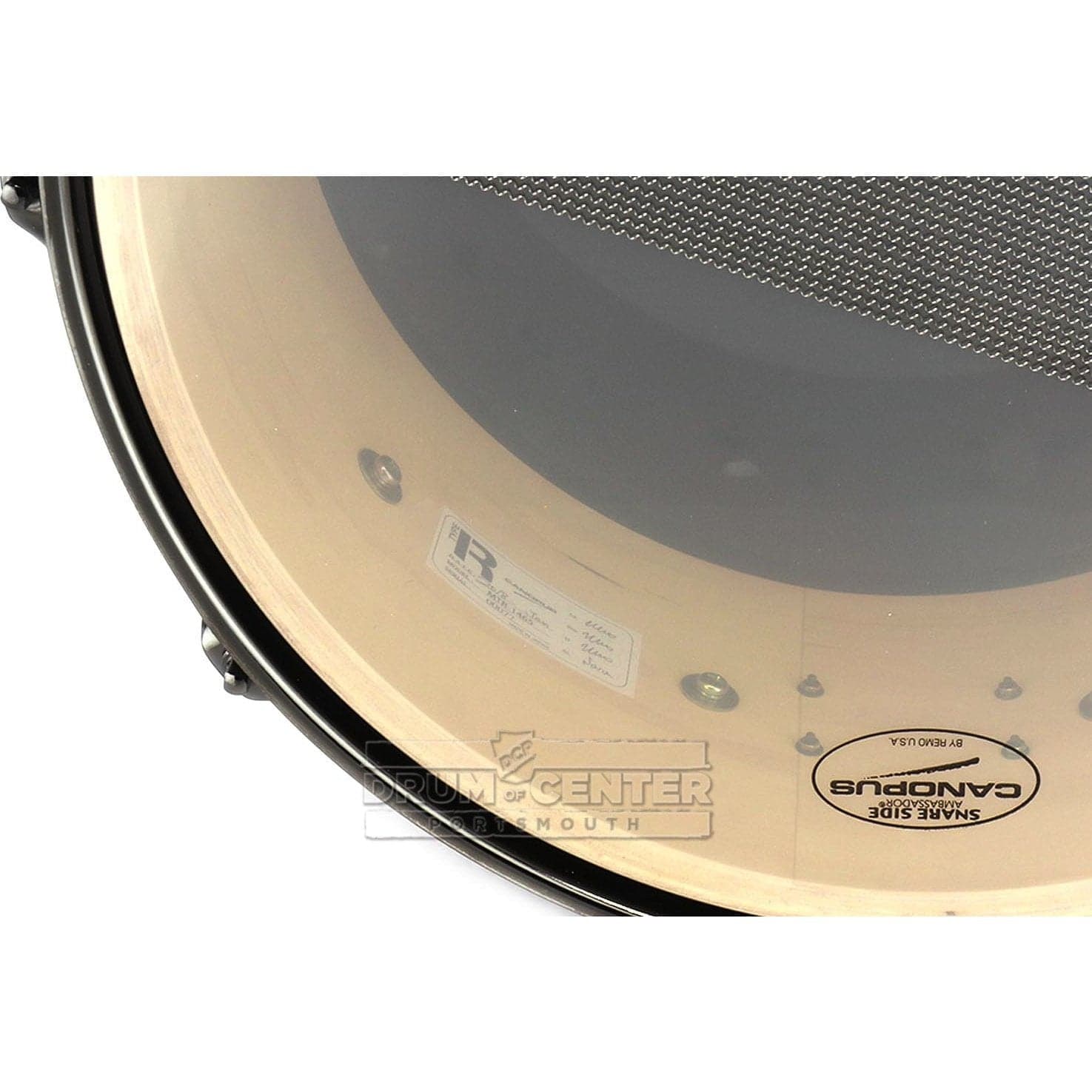 Canopus Type-R Maple Snare Drum 14x6.5 Cherry Metallic Lacquer | DCP