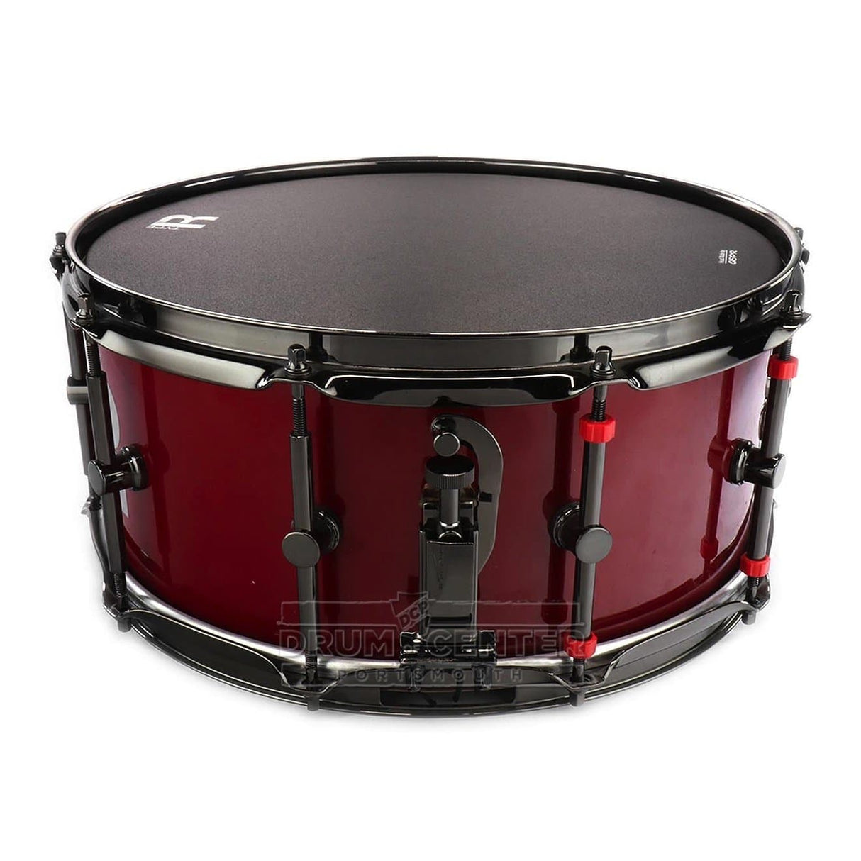 Canopus Type-R Maple Snare Drum 14x6.5 Cherry Metallic Lacquer