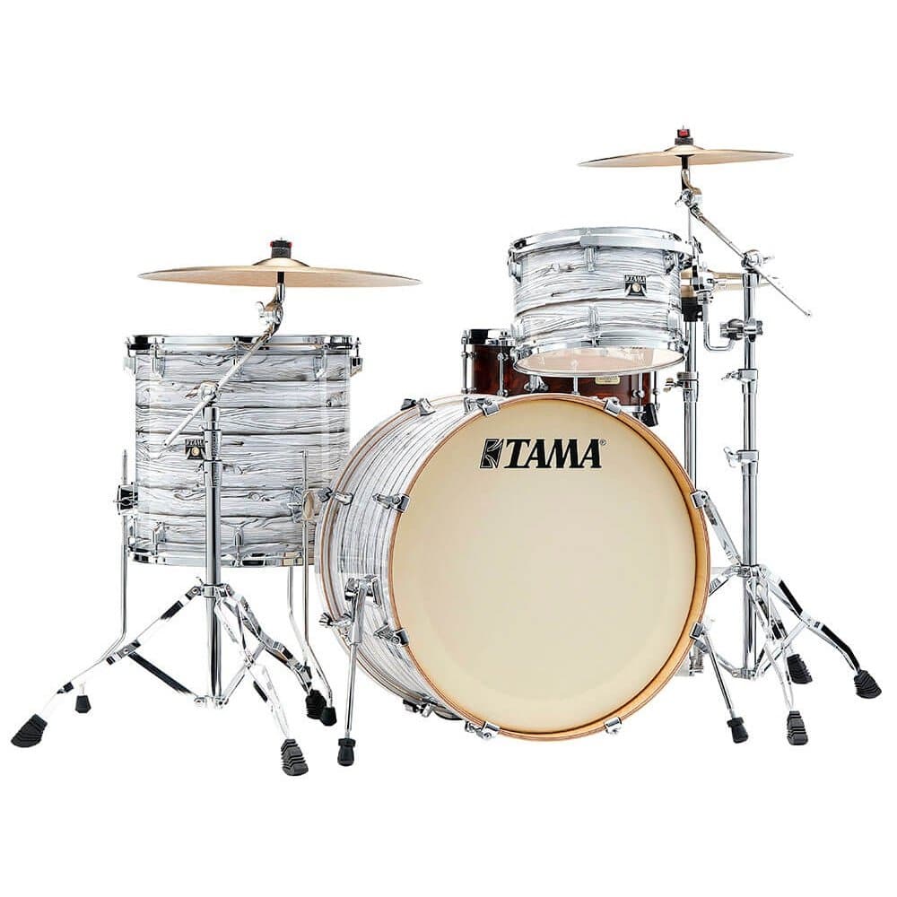 Tama Superstar Classic 3pc Drum Set Ice Ash Wrap