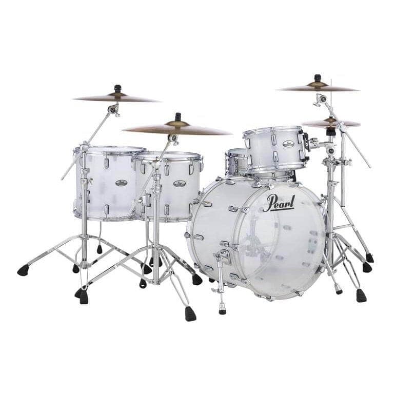 Pearl Crystal Beat 4pc Drum Set 22/12/14/16 Frosted | DCP