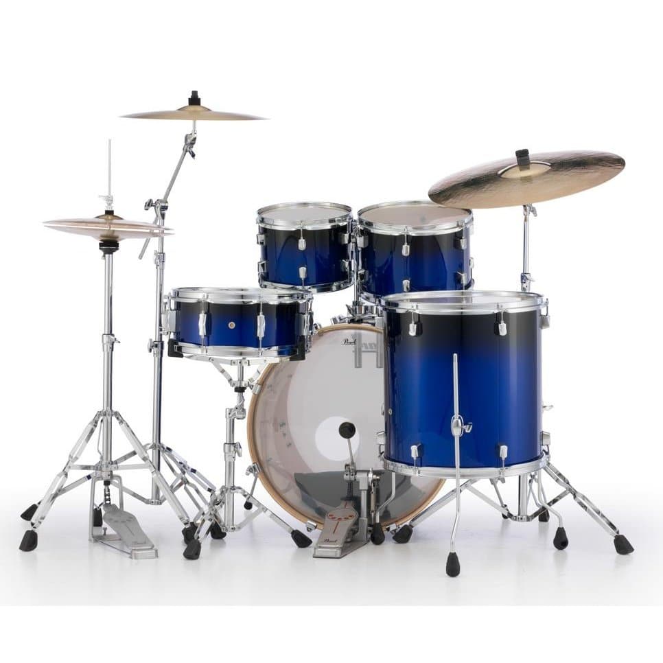 Pearl Decade Maple 5pc Drum Set w/22bd Kobalt Blue Fade