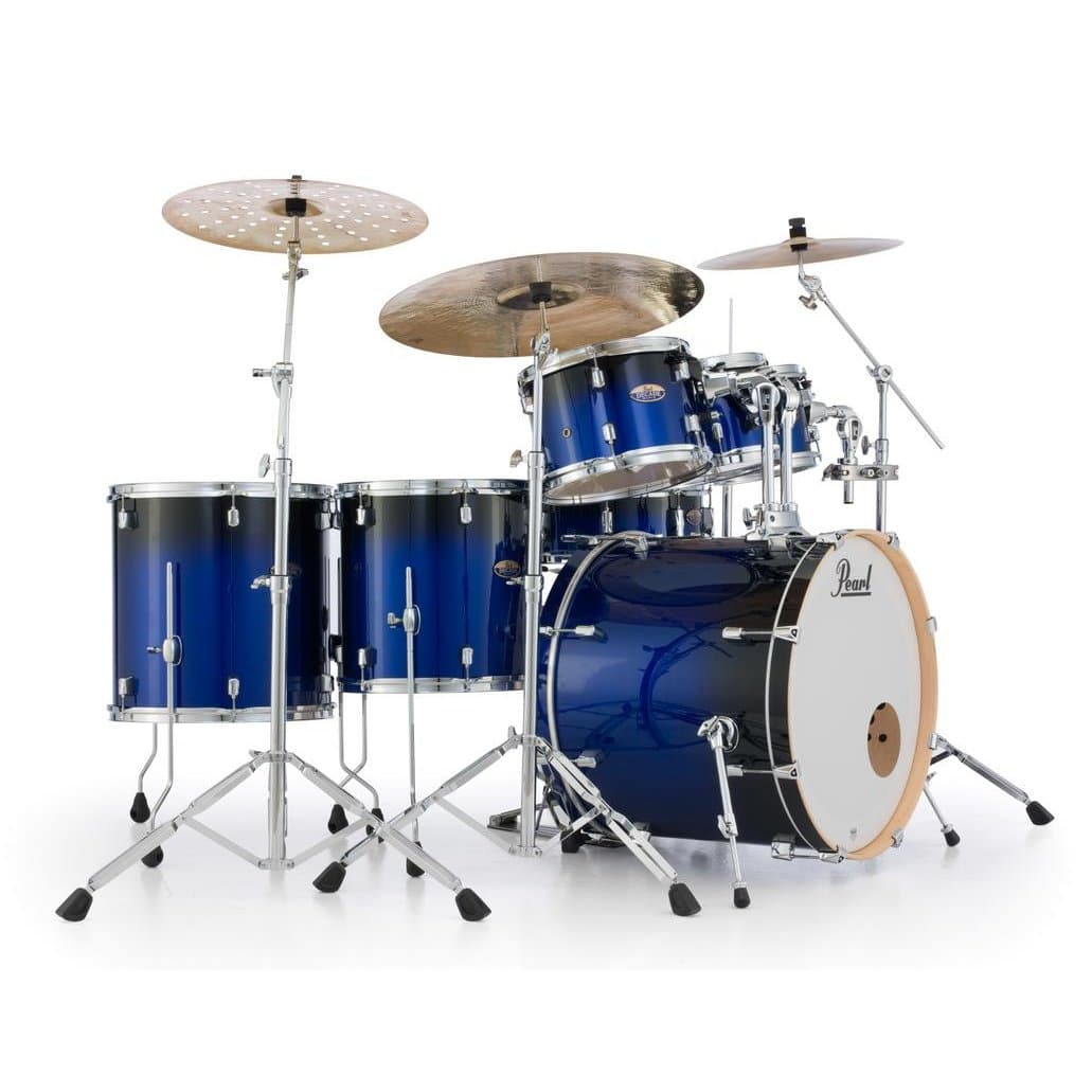 Pearl Decade Maple 7pc Drum Set w/22bd Kobalt Blue Fade – Drum Center ...