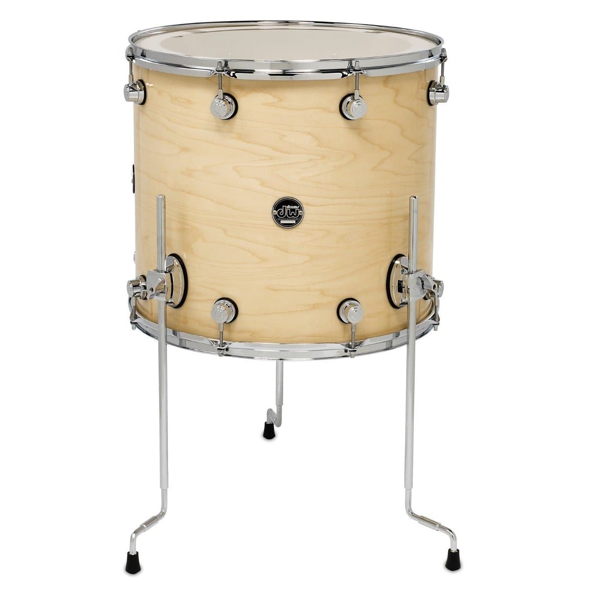 DW Performance Floor Tom 18x16 Natural Lacquer | DCP