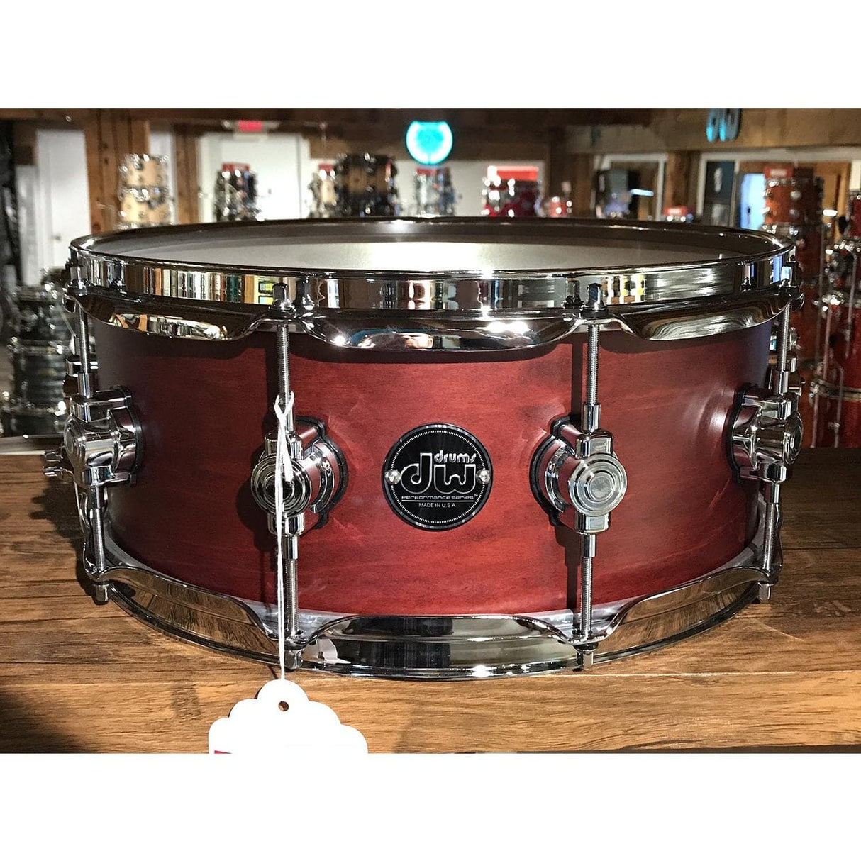 DW Performance Snare Drum 14x5.5 Satin Tobacco | DCP