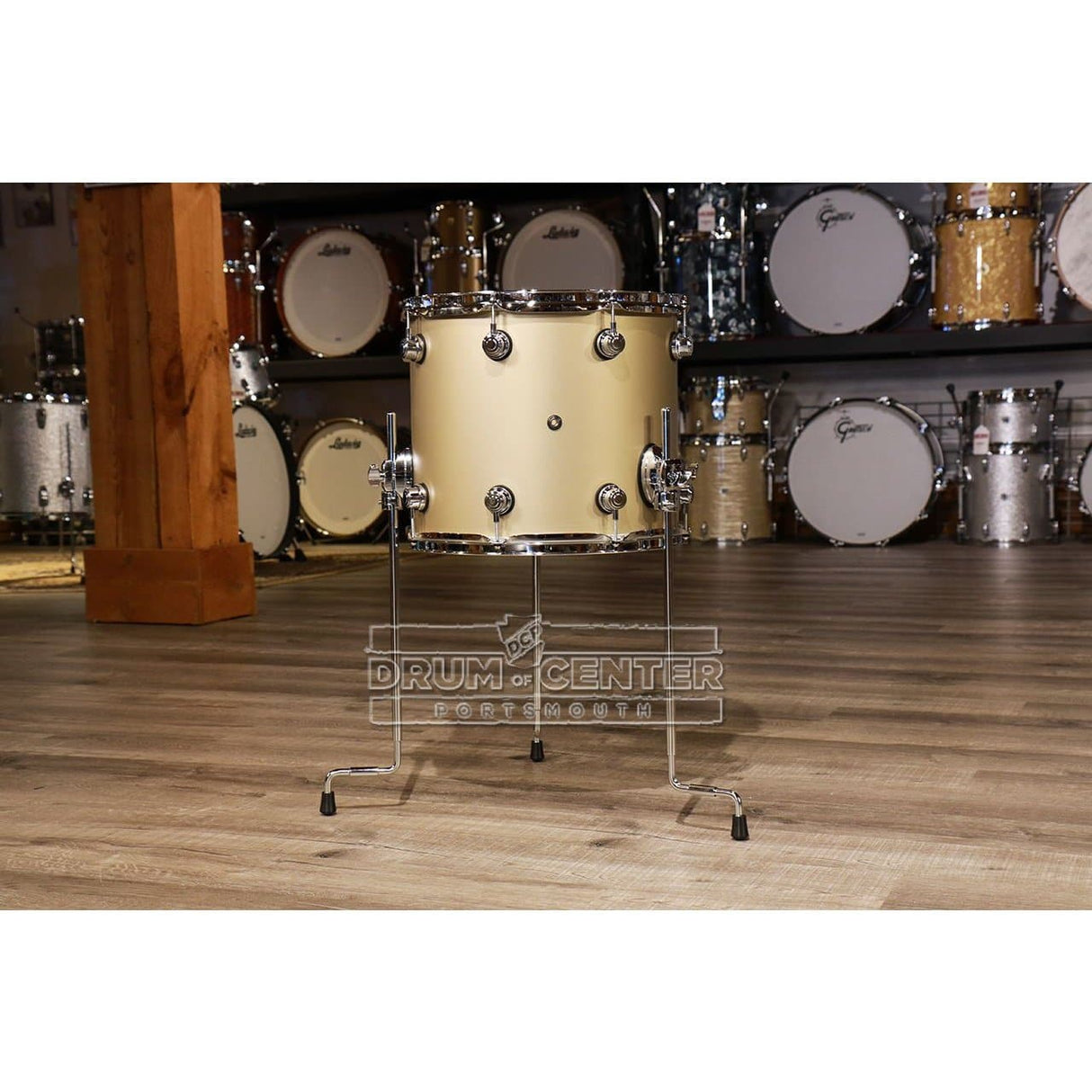 DW Performance Series Floor Tom 14x12 - Hard Satin Gold Mist – Drum ...
