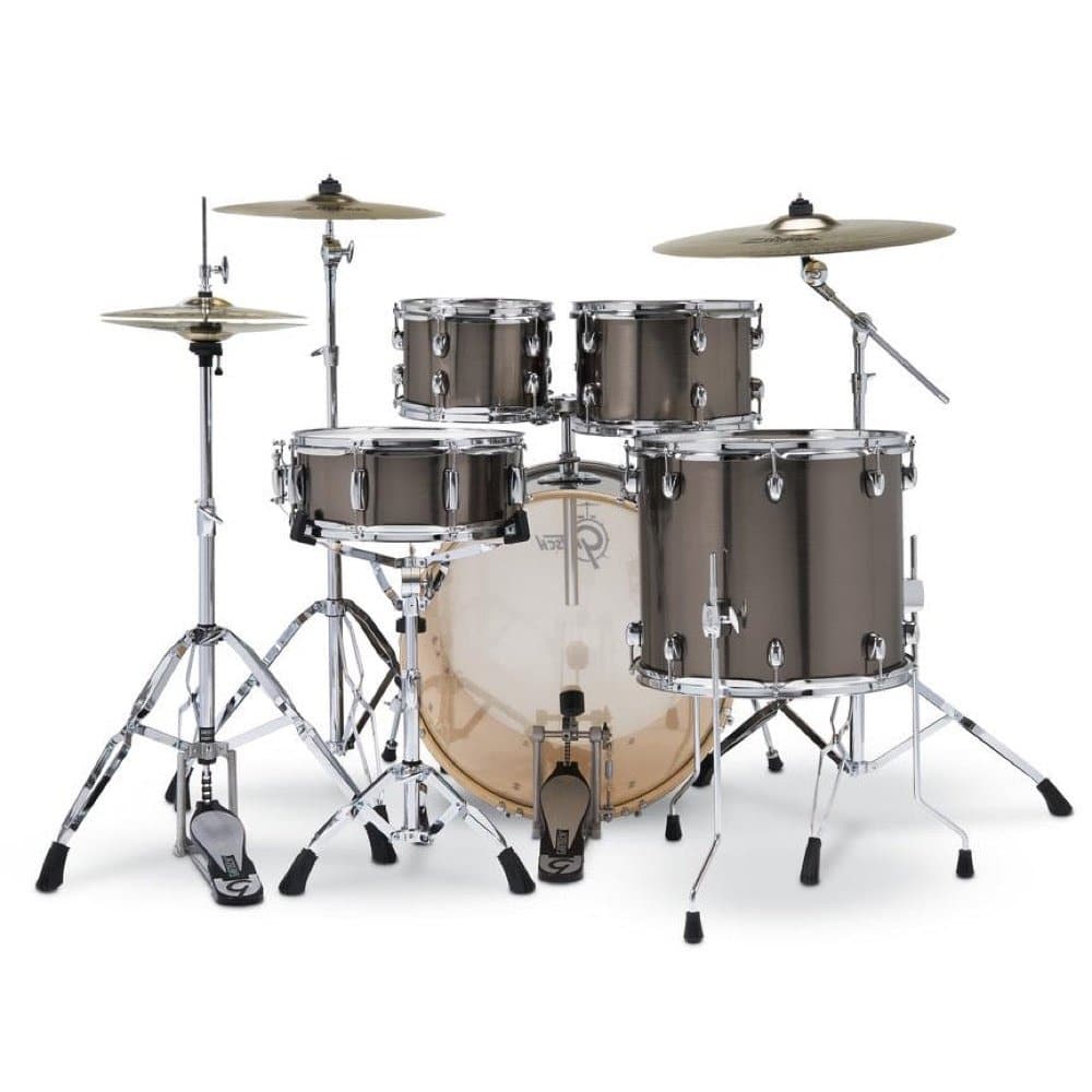 Gretsch Energy 5pc Drum Set w/Cymbals Grey Steel – Drum Center Of ...