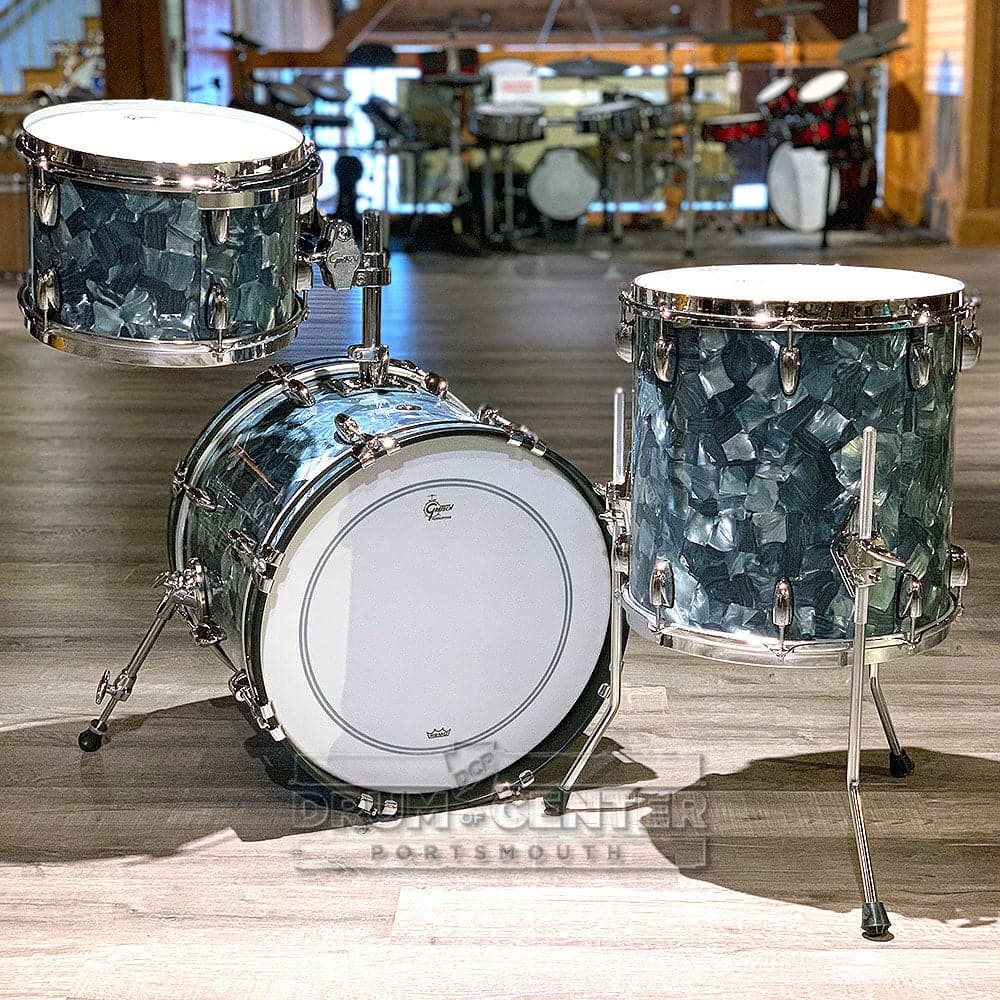 Gretsch Brooklyn 3pc Jazz Drum Set Abalone Nitron w/ Tom Arm