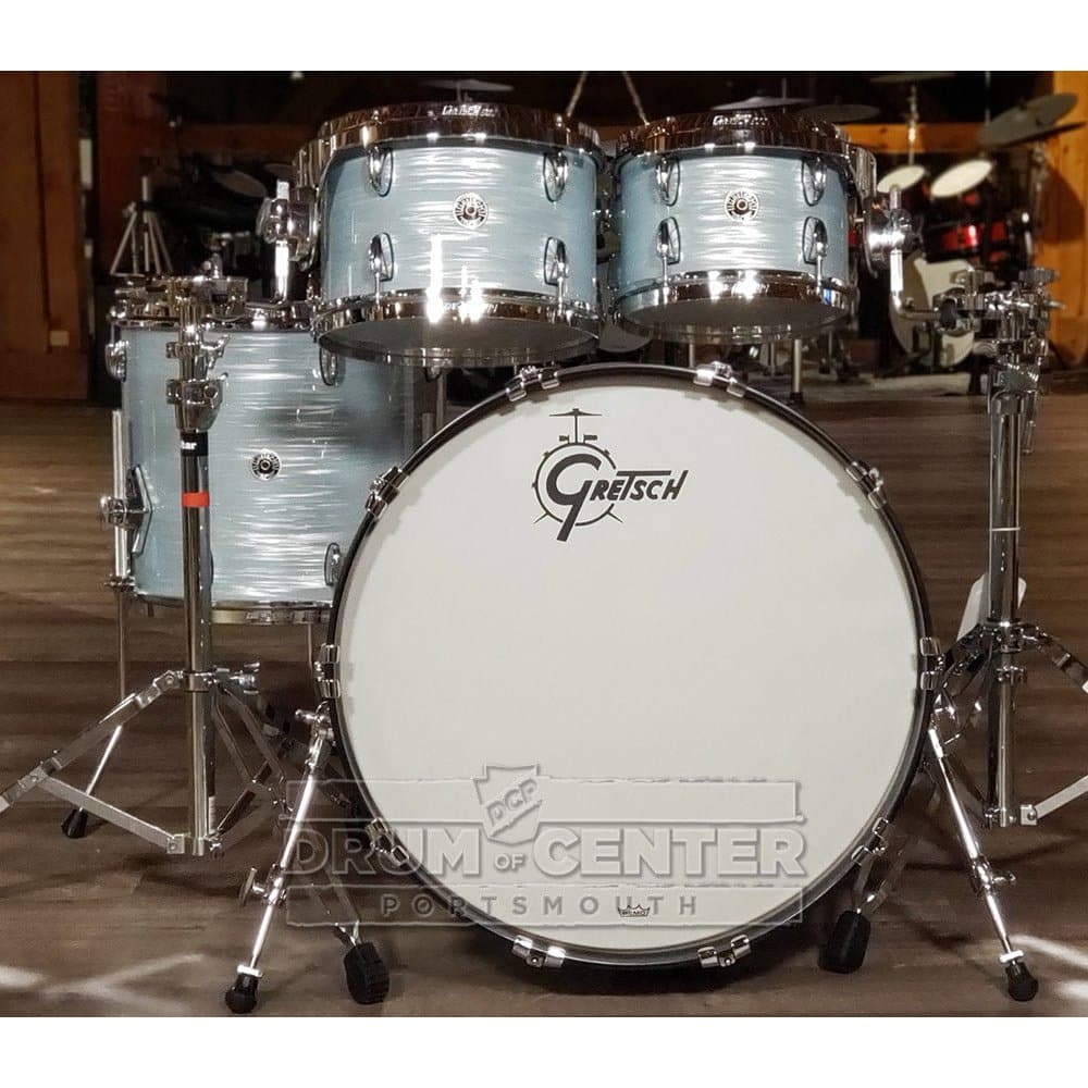 Gretsch Brooklyn 4pc Euro Drum Set Vintage Oyster White