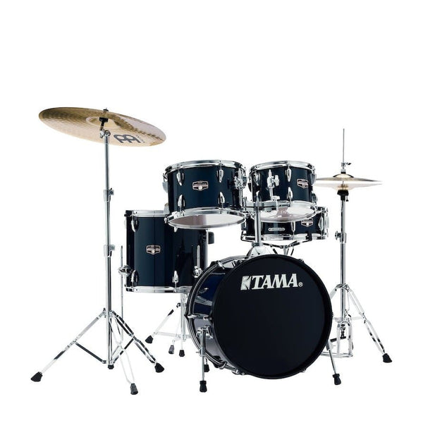 Tama Imperialstar 5pc Complete Drum Set w/ 18bd - Dark Blue – Drum ...