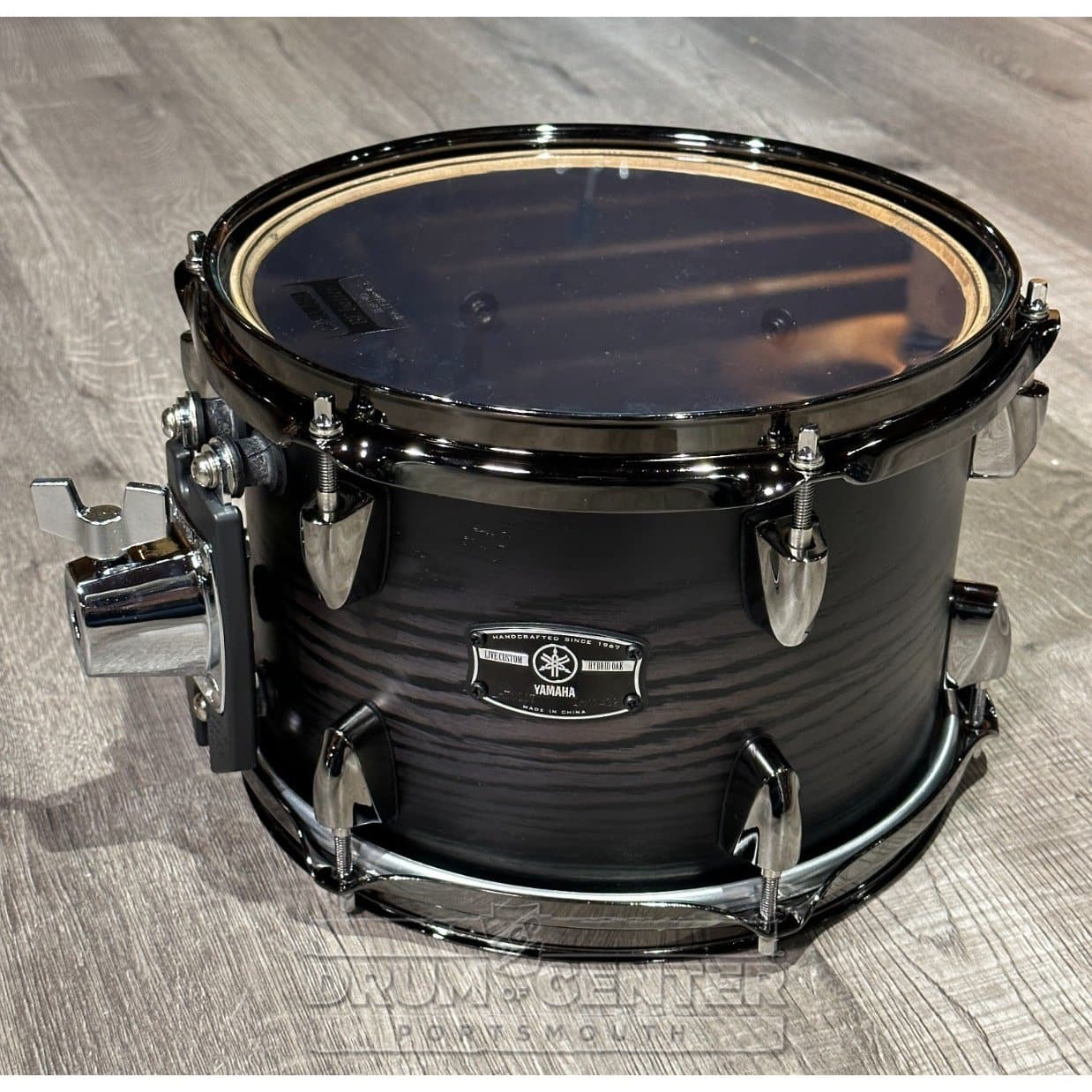 Yamaha Live Custom Hybrid Oak 4pc Drum Set w/22x16 BD Uzu Charcoal Sun