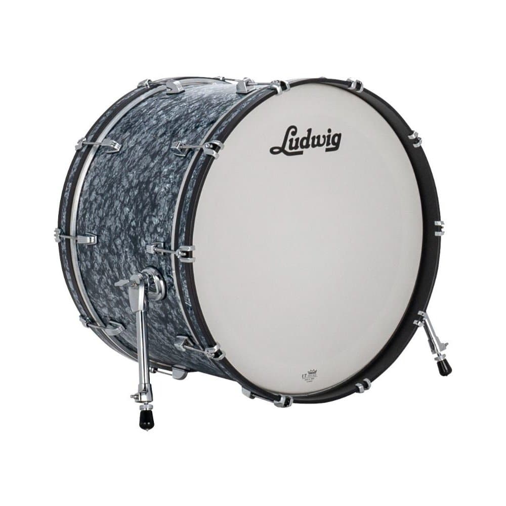 Ludwig Neusonic Bass Drum 22x14 Steel Blue Pearl – Drum Center Of ...