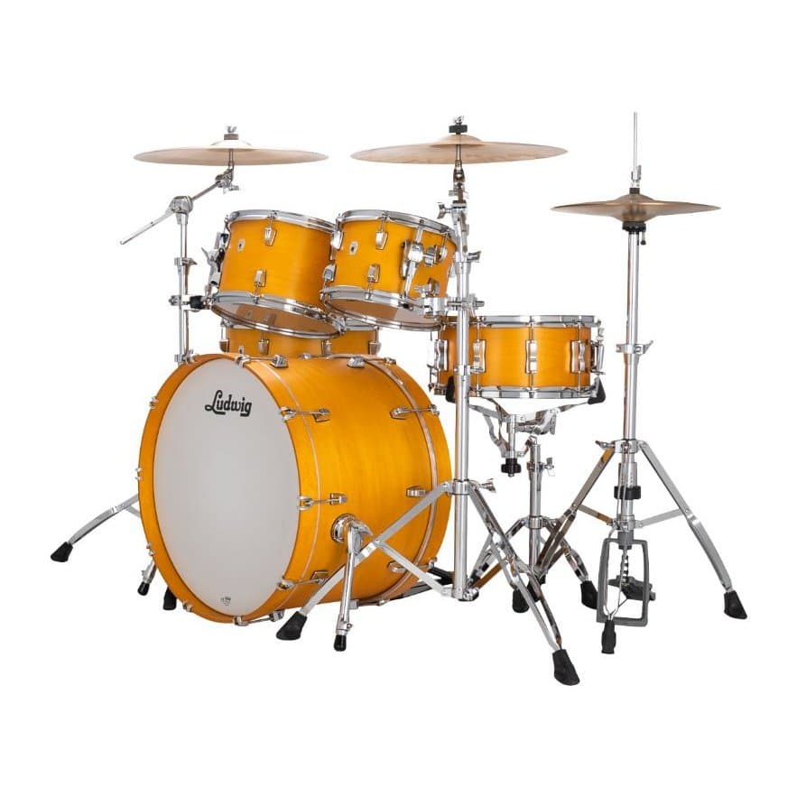 Ludwig Neusonic MOD2 4pc Drum Set Satin Golden Slumbers | DCP