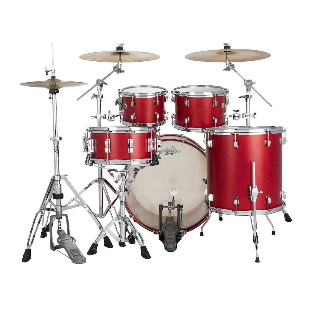 Ludwig Neusonic MOD2 4pc Drum Set Satin Diablo Red – Drum Center Of ...