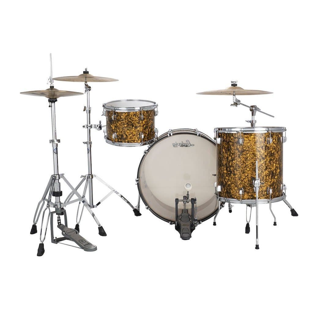 Ludwig Neusonic FAB 3pc Drum Set Butterscotch Pearl