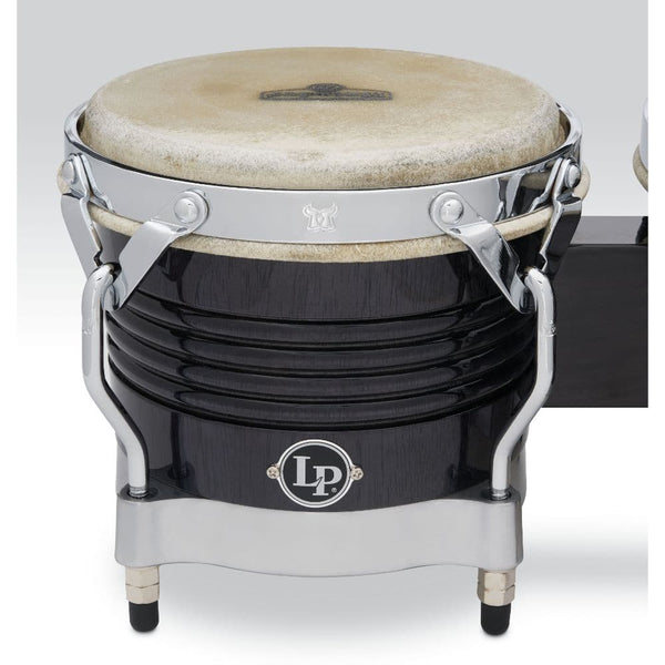 LP Matador Wood Bongos Black Wood/Chrome | DCP